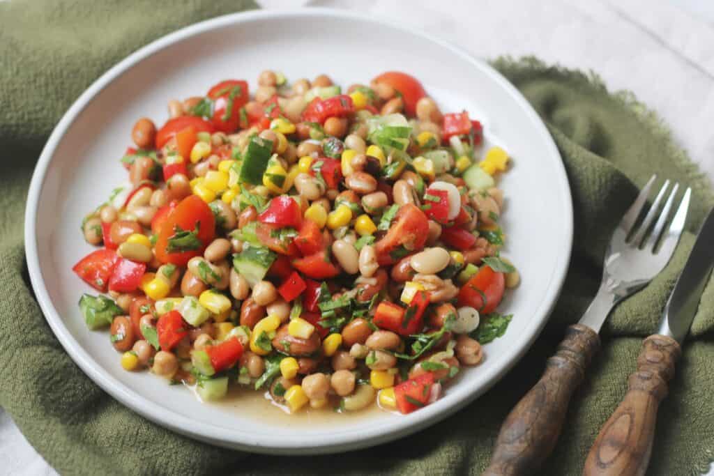 Three Bean Salad Supper In The Suburbs
