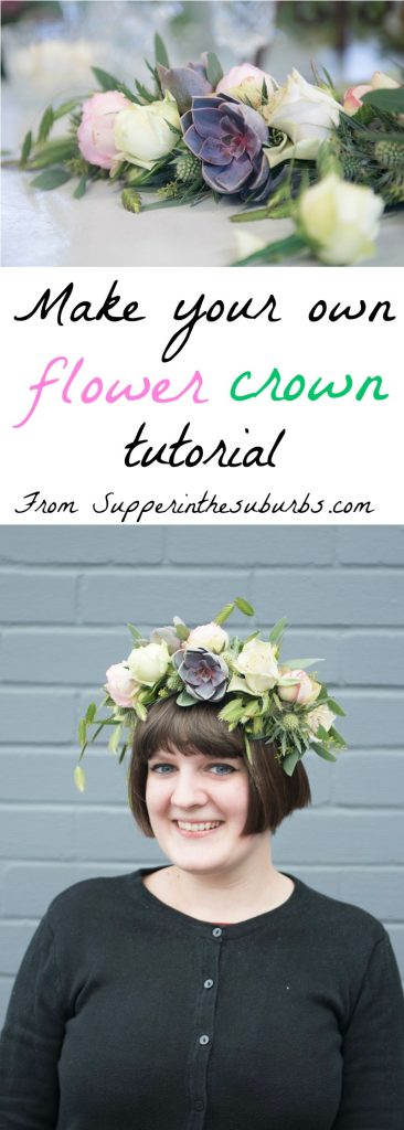 How to make a Flower Crown with Your London Florist - Supper in the Suburbs
