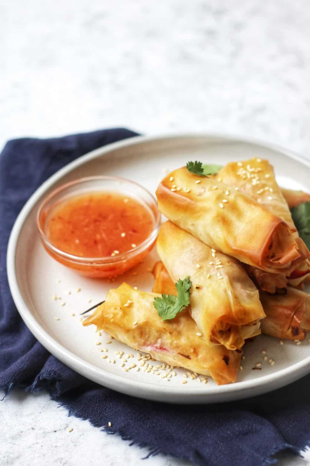 Crispy Spring Rolls (vegan)
