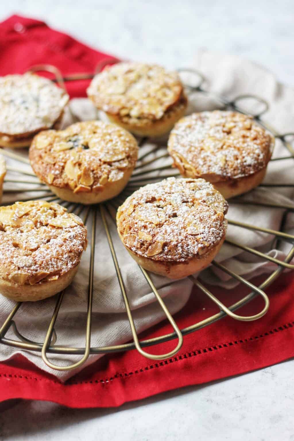 Vegan Frangipane Mince Pies - Supper in the Suburbs