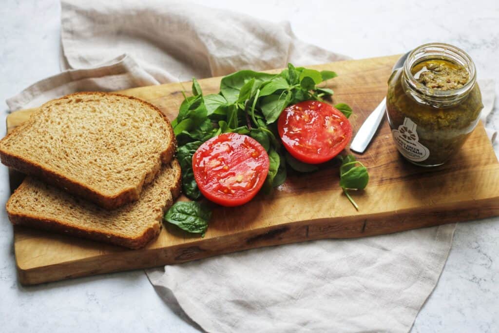 Tomato and Olive Tapenade Sandwich - Supper in the Suburbs