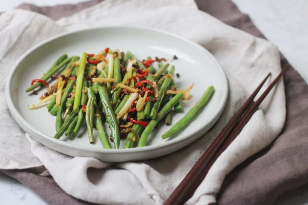 Sichuan Chilli Green Beans - Supper in the Suburbs