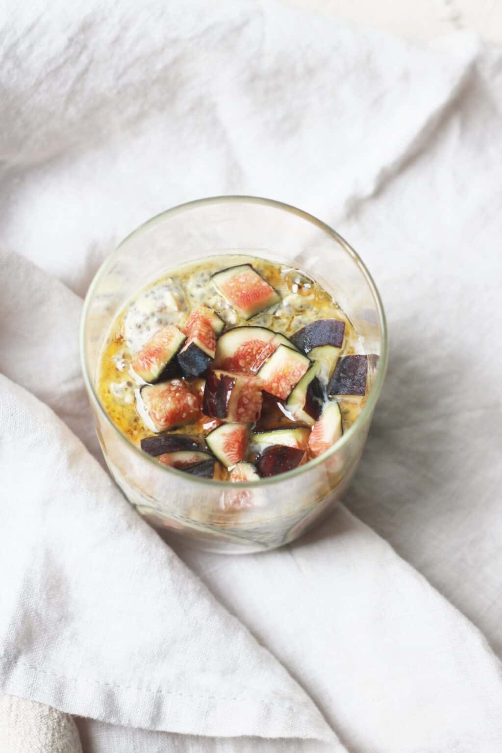 Fig and Maple Syrup Chia Pudding - Supper in the Suburbs