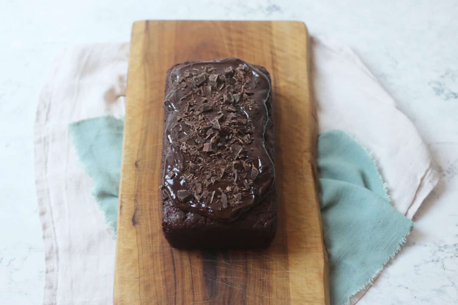 Vegan Chocolate Loaf Cake - Supper in the Suburbs