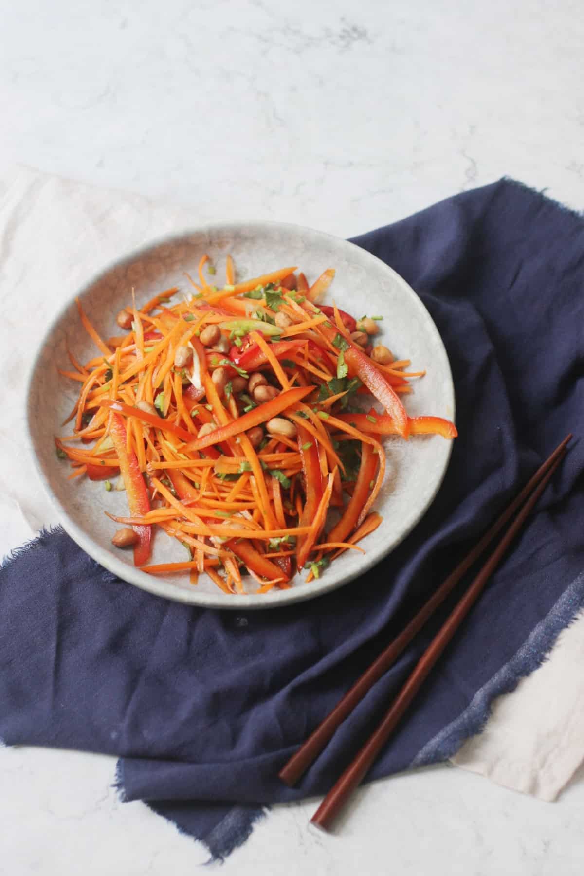 Soy and Ginger Carrot Salad - Supper in the Suburbs